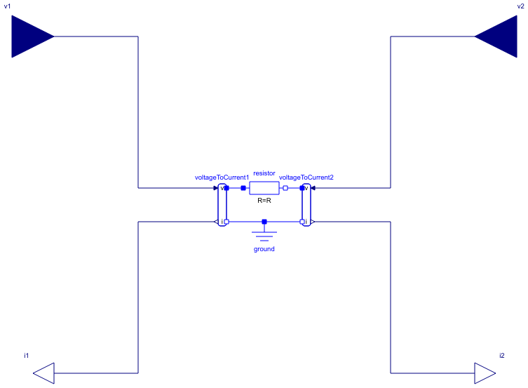 Modelica: Electrical.Analog.Examples.Utilities.Resistor
